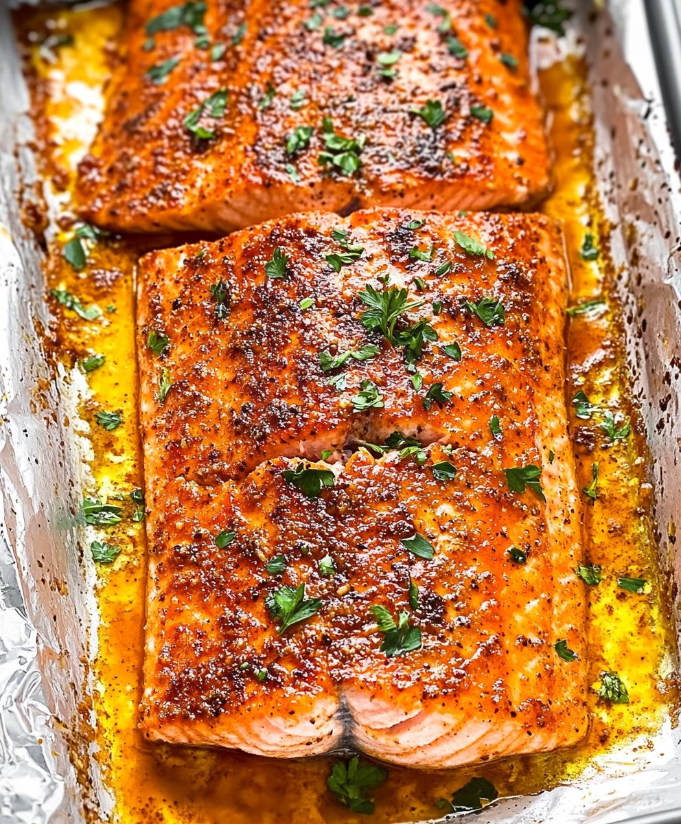 Oven Baked Salmon Recipe - cuisinequickly.com